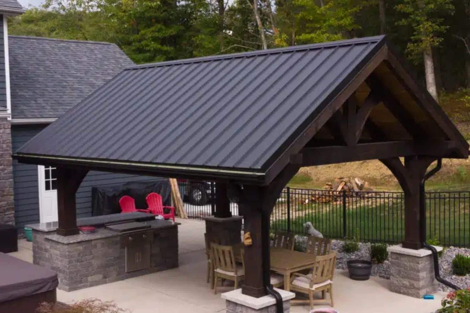 The Coastal Timber Frame Pavilion | Enduria Structures